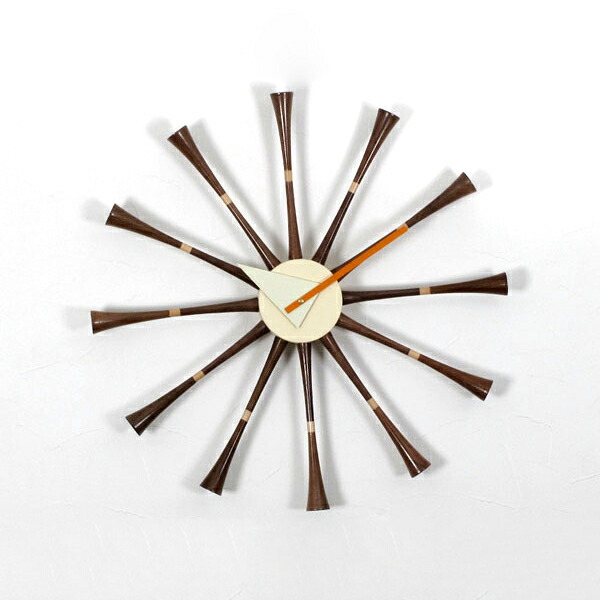 スピンドルクロック ジョージ・ネルソン Spindle Clock George Nelson【1年保証付】 ｜ リコメン堂インテリア館【公式 ...
